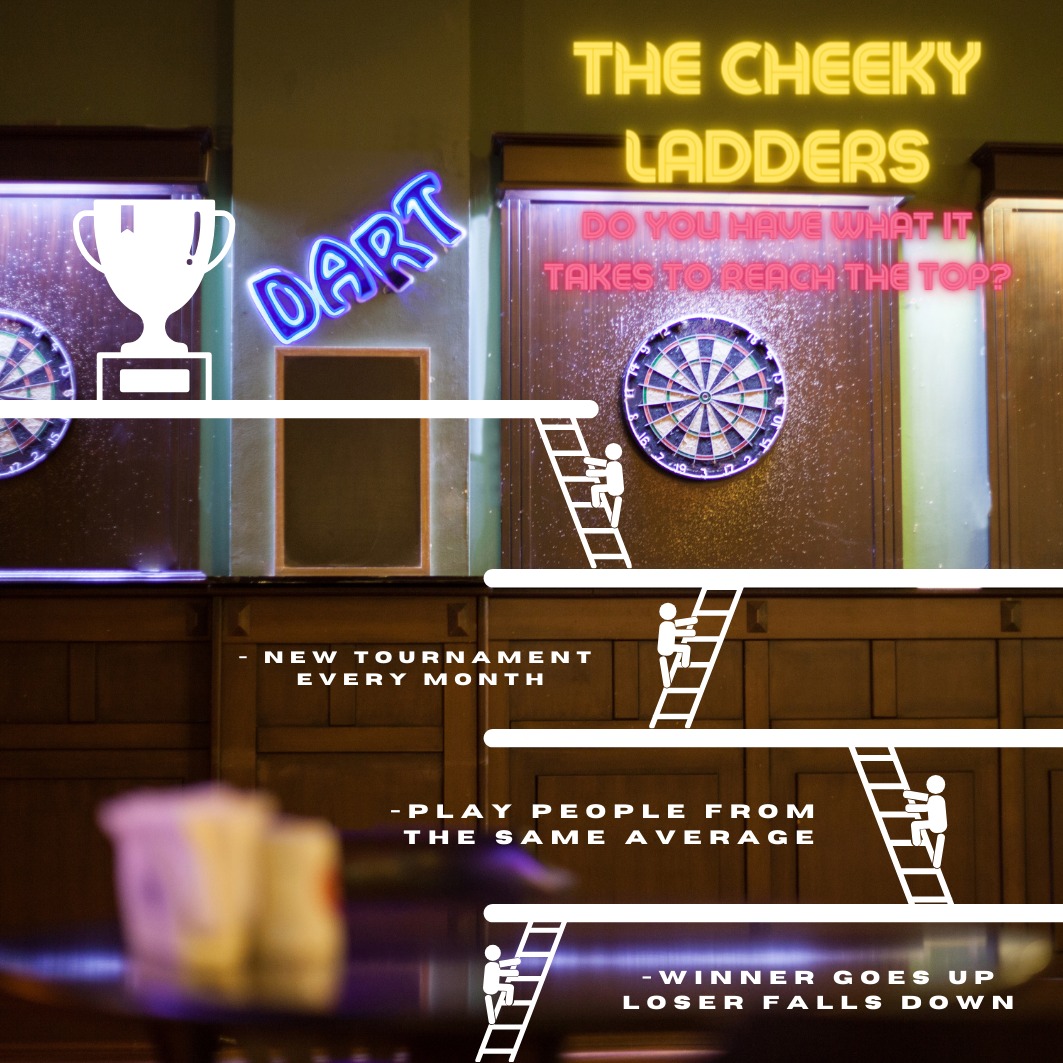 Cheeky Darts Ladders 2025