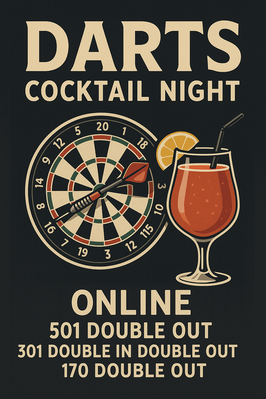 M&S COCKTAIL DARTS NIGHT 7/00PM